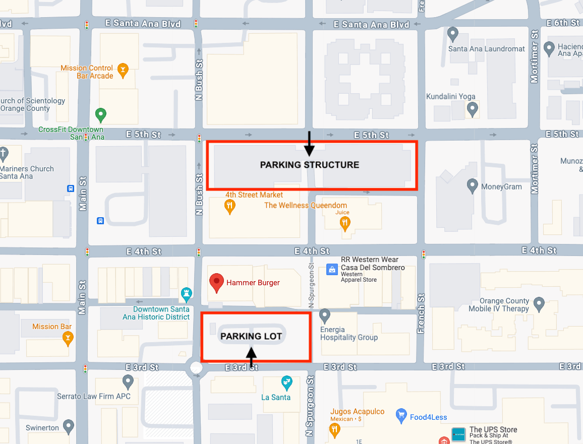 Parking - Hammer Burger